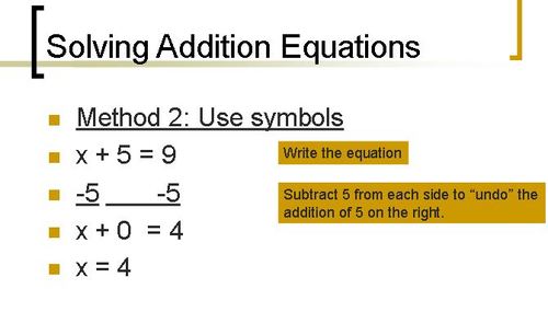4-2 Solving Addition and Subtraction Equations Quiz - Quizizz
